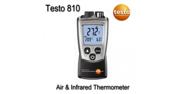 Testo 810 Air-Infrared Thermometer, Air Thermometer, www.tempcheck.com