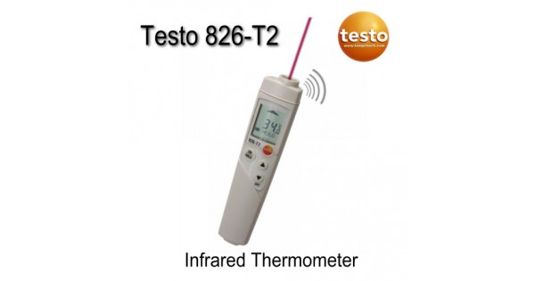 Testo 826-T2 Infrared Thermometer, Food Thermometer, Laser Thermometer ...